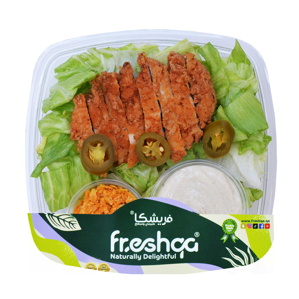 Fresh Chicken Nachos Salad - Freshqa