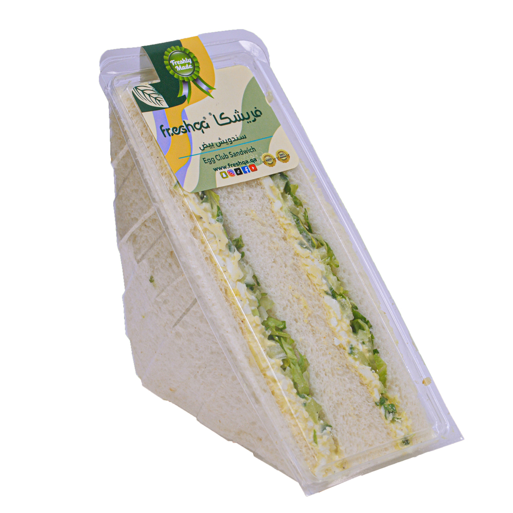 Fresh Egg Club Sandwich - Freshqa