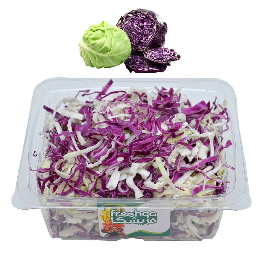 Fresh Mix Cabbage (Red Cabbage, Green Cabbage) - Freshqa